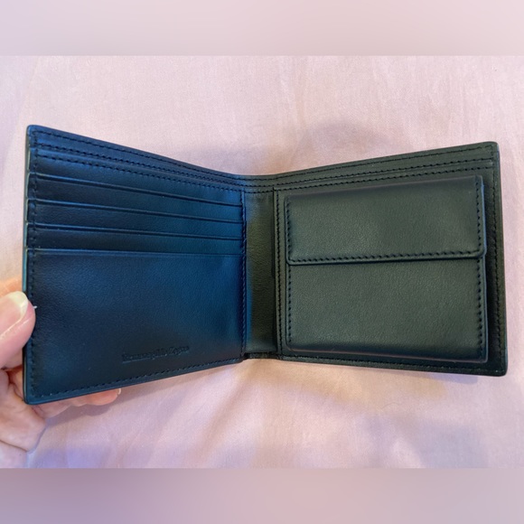 Ermenegildo Zegna | Accessories | Ermenegildo Zegna Black Stuoia Bifold ...